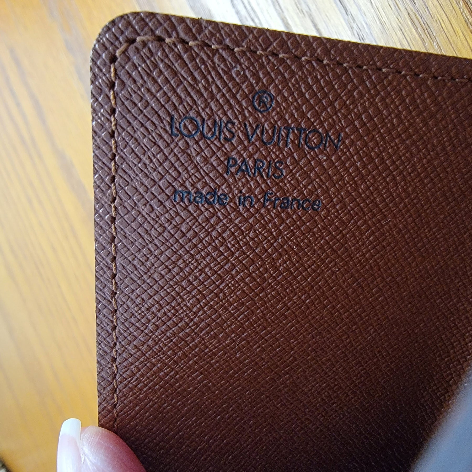 Louis Vuitton Monogram Porte Cartes Credit Pression Card Holder ...